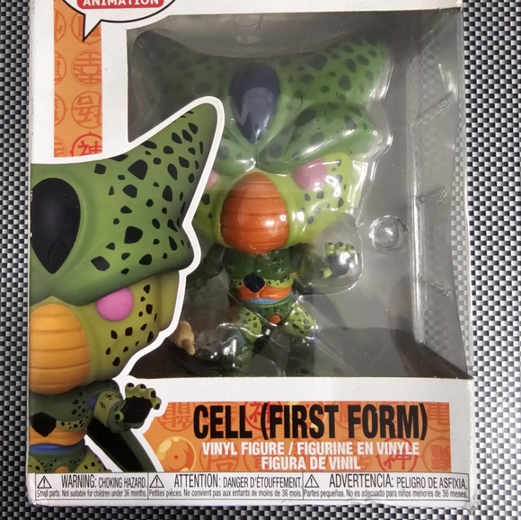 Funko | Toys | Funko Pop Vinyl Dragon Ball Z Cell First Form Glows In ...